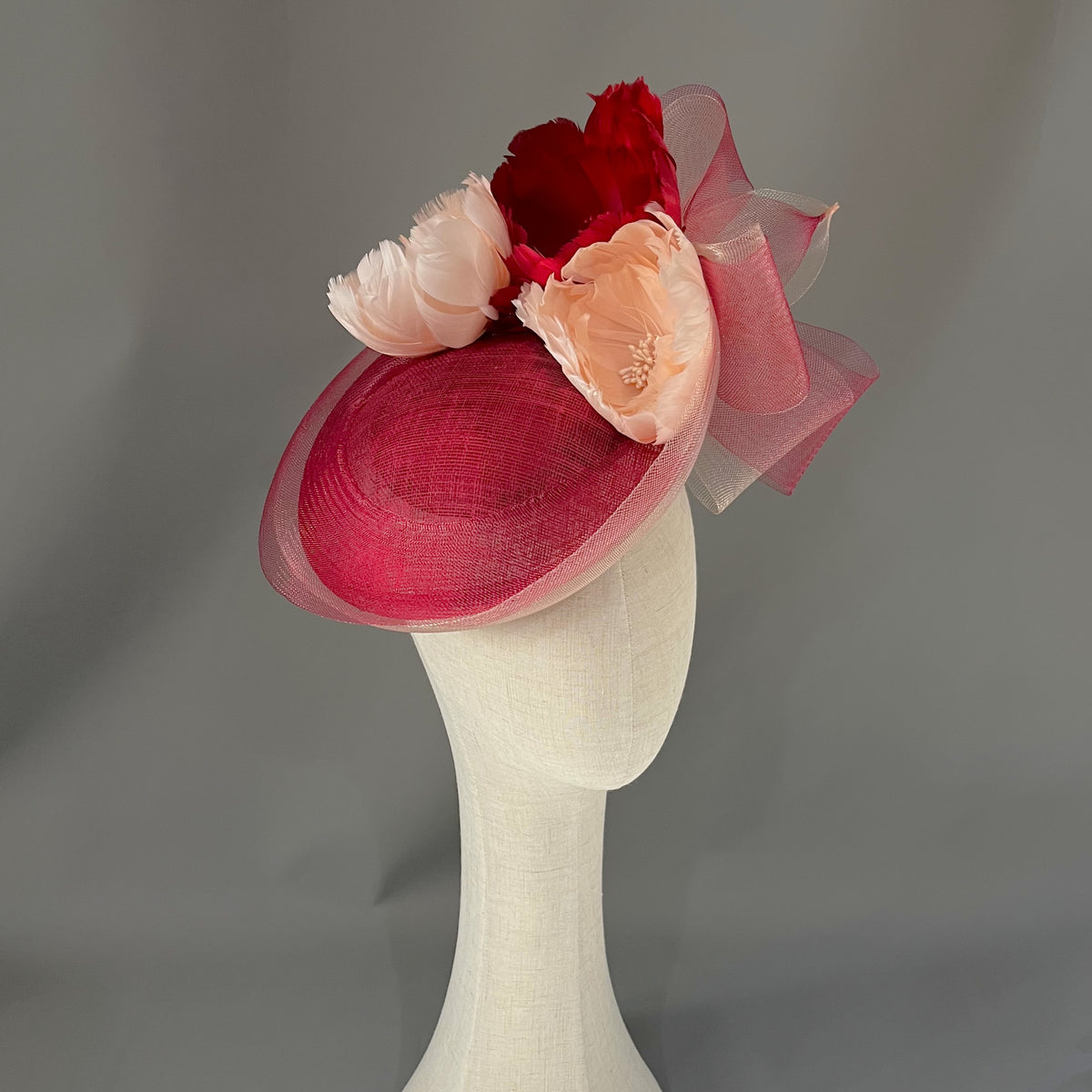 Raleigh | Custom | Millinery | Straw | Derby | Feather | Fascinator ...